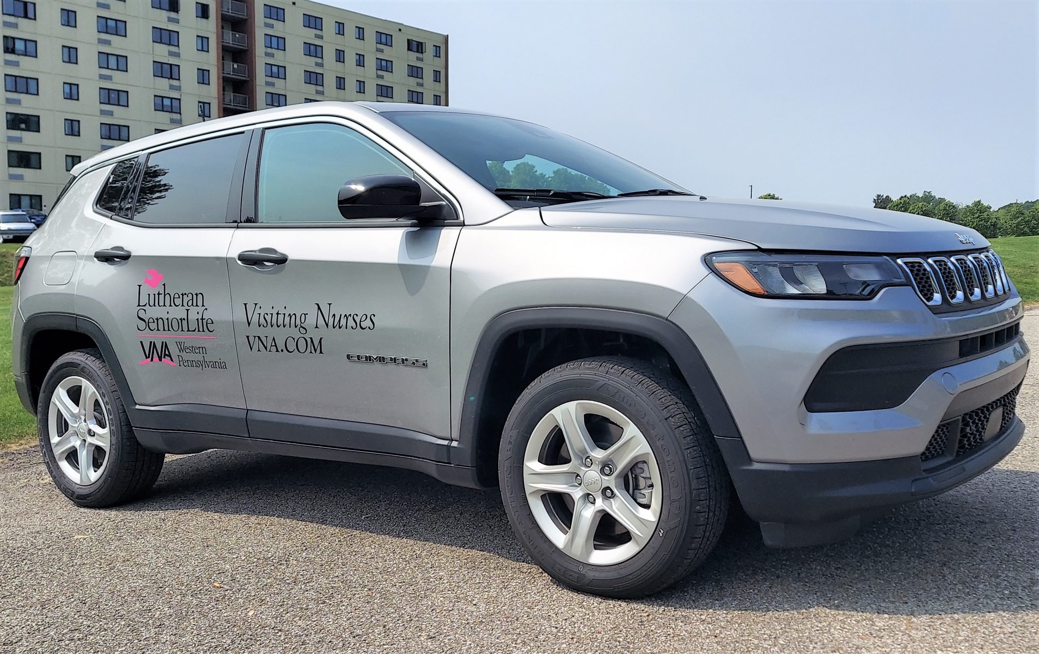 Empowering Care: VNA Nurses Receive 2023 Jeep Compass - Lutheran SeniorLife