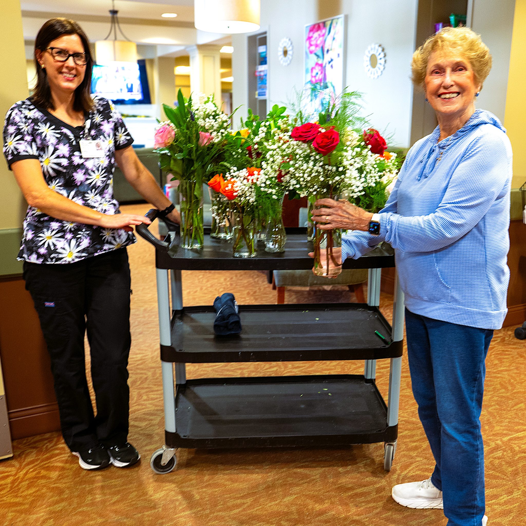 A Pushcart of Kindness: How Monthly Flowers Bring Joy at Passavant ...